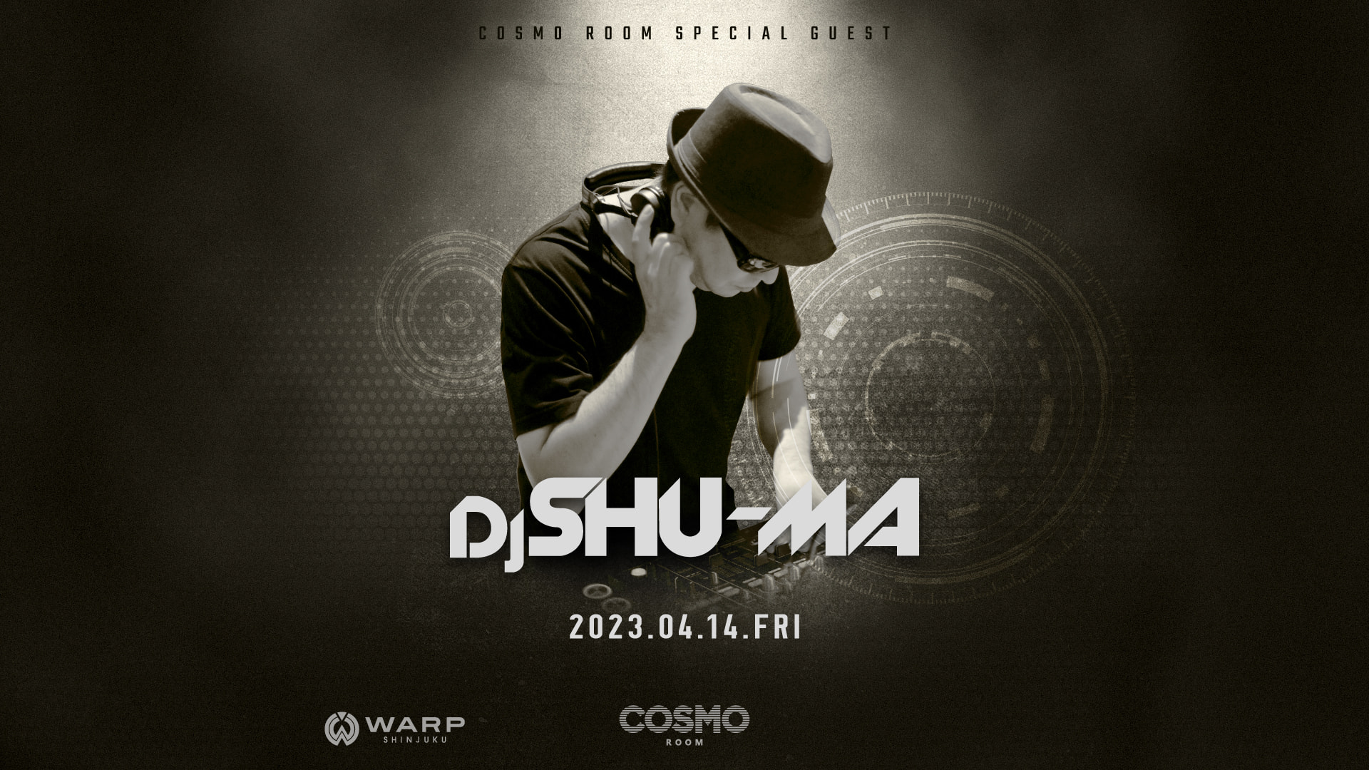 DJ SHU-MA@COSMO ｜ NightClub WARP SHINJUKU | ワープ新宿 Official Site