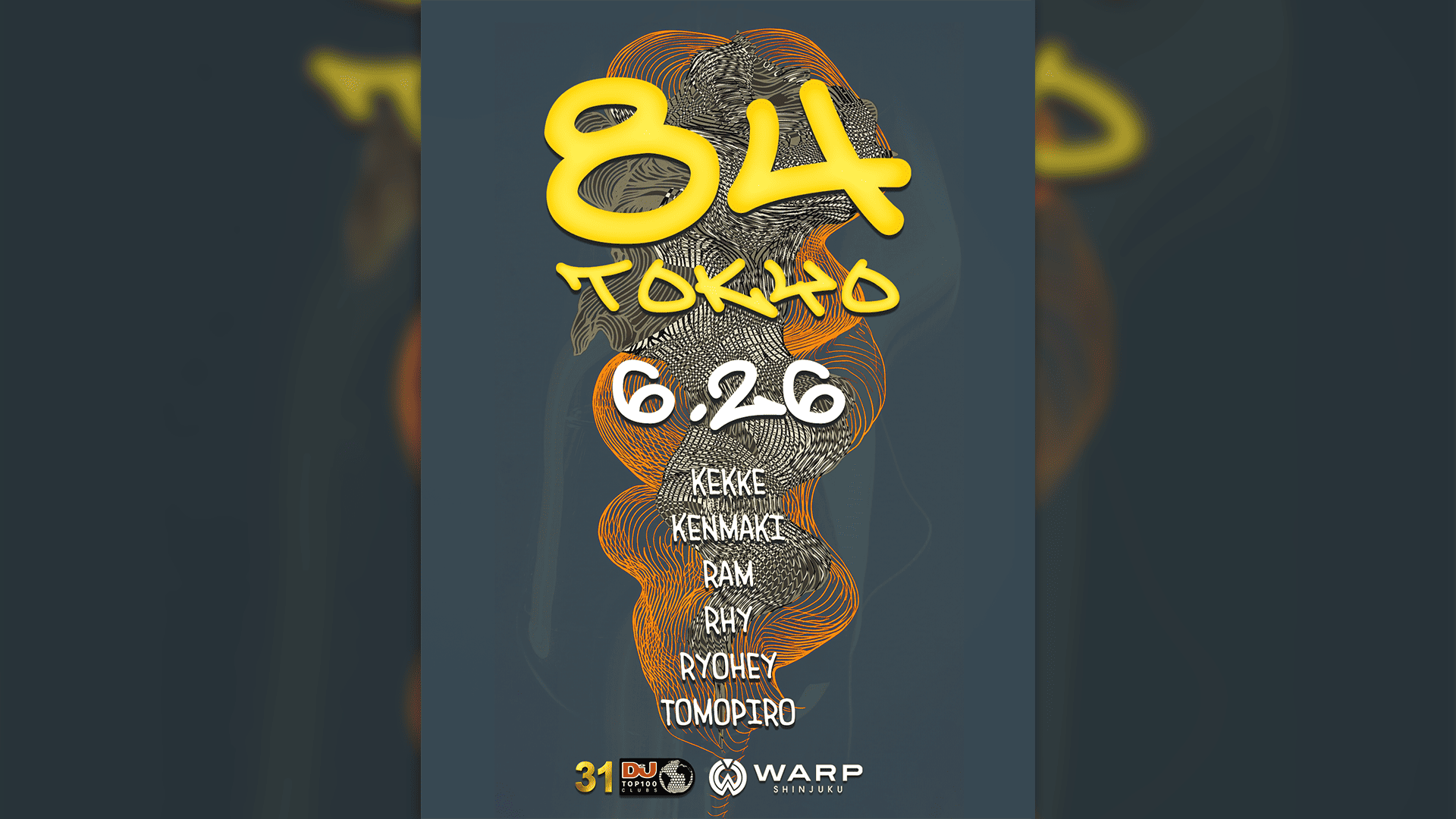 84TOKYO ｜ NightClub WARP SHINJUKU | ワープ新宿 Official Site