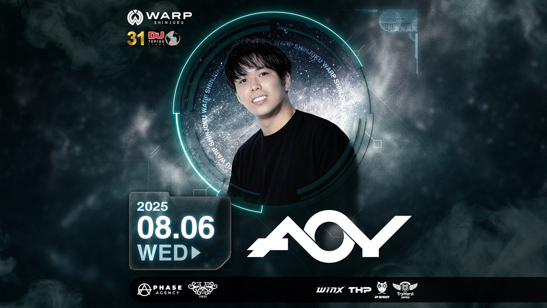 AOY ｜ NightClub WARP SHINJUKU | ワープ新宿 Official Site